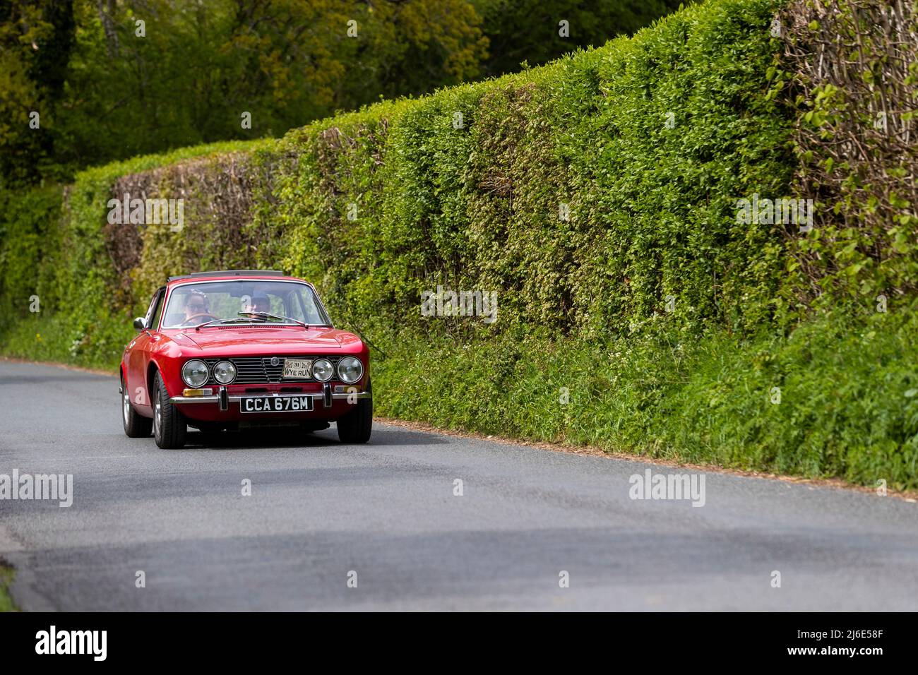 Alpha Romeo GTV. taking part in the classic cars springtime Rotary Club ...