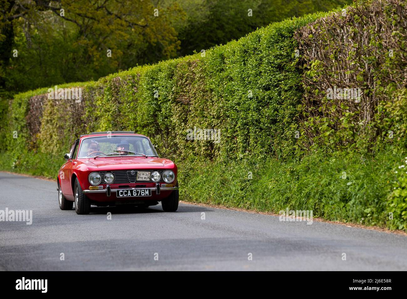 Alpha Romeo GTV. taking part in the classic cars springtime Rotary Club ...