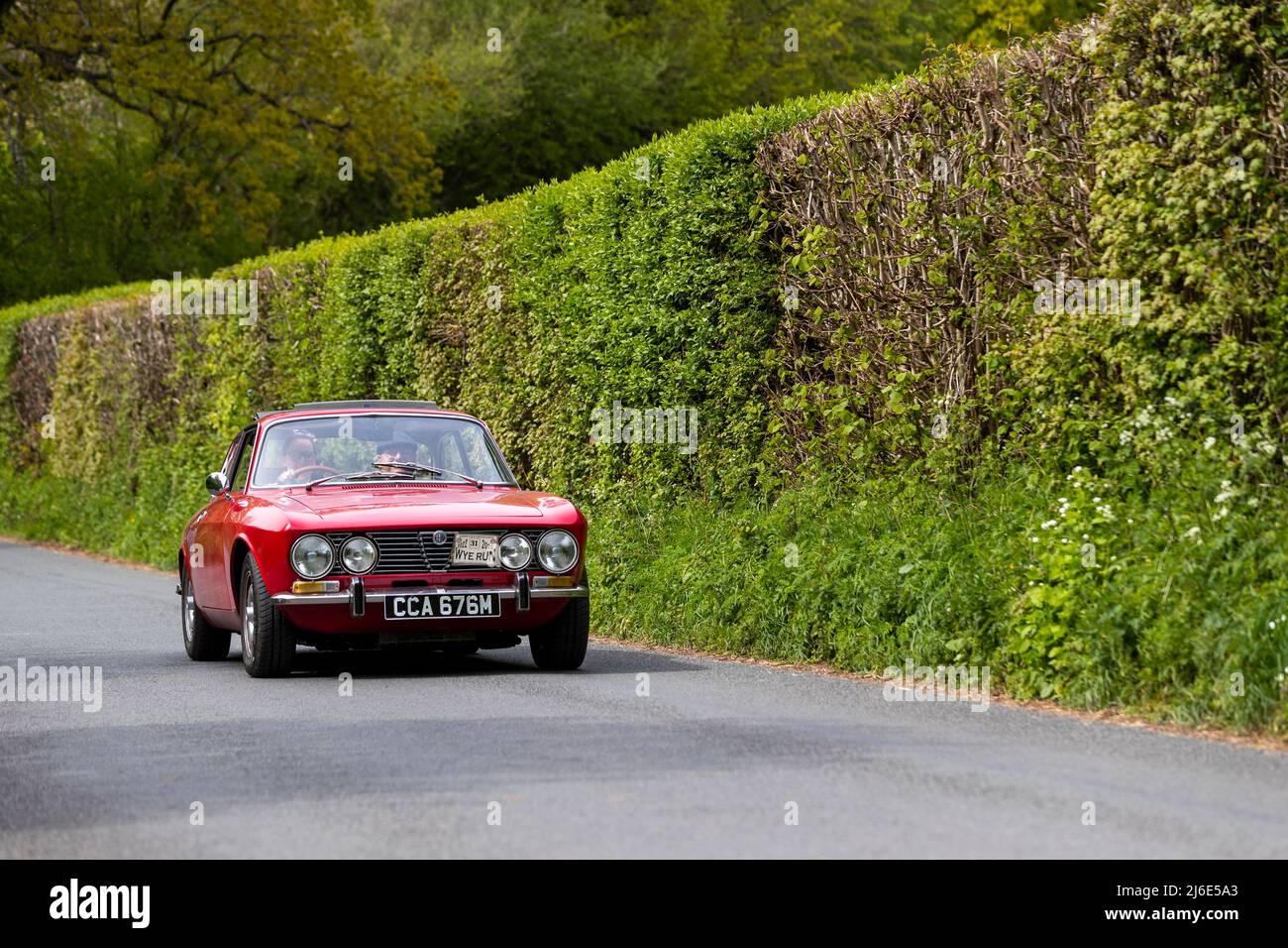 Alpha Romeo GTV. taking part in the classic cars springtime Rotary Club ...
