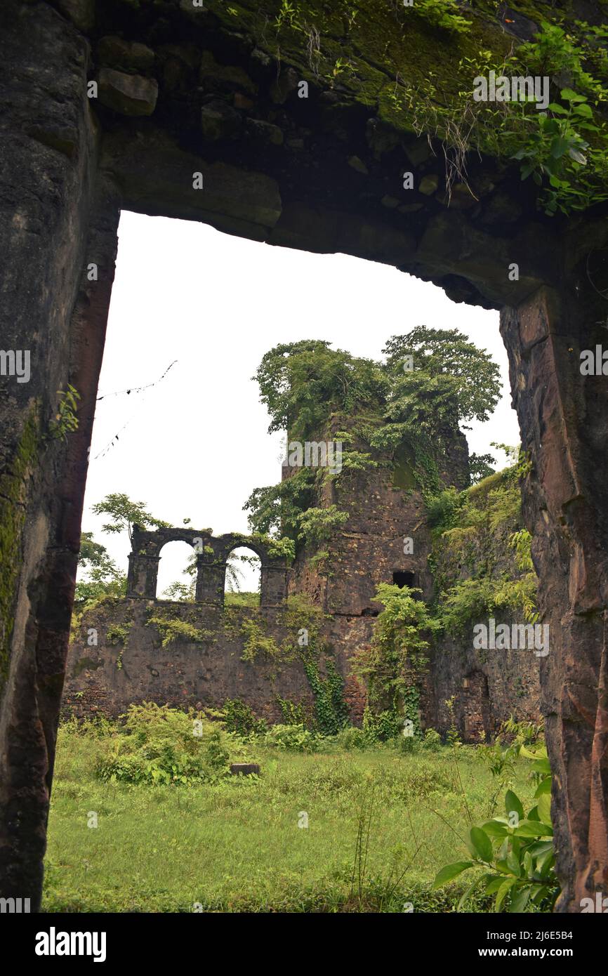 ruins of vasai fort, maharashtra, india Stock Photo - Alamy
