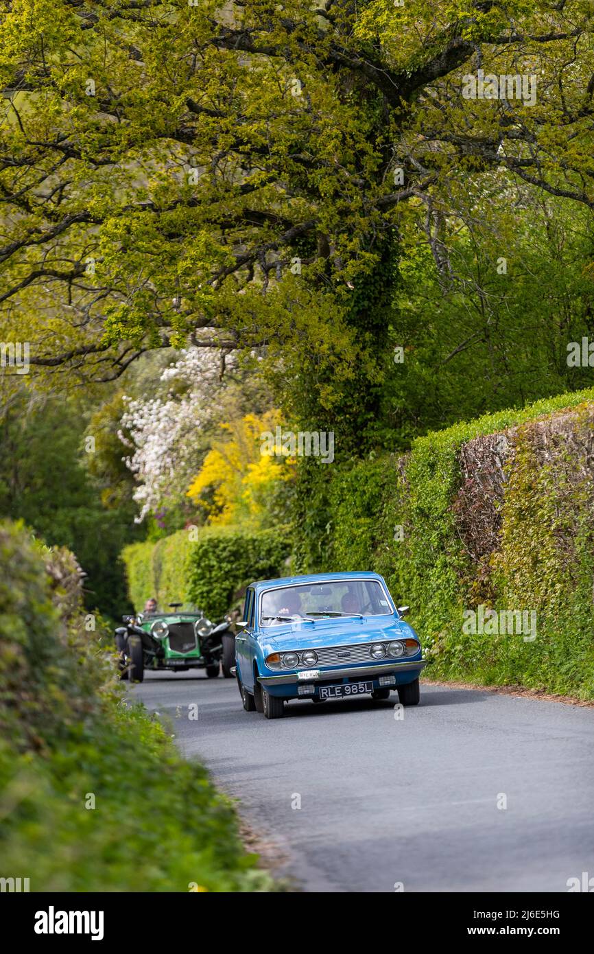 Triumph 2000 estate. Various marques taking part in the classic cars ...