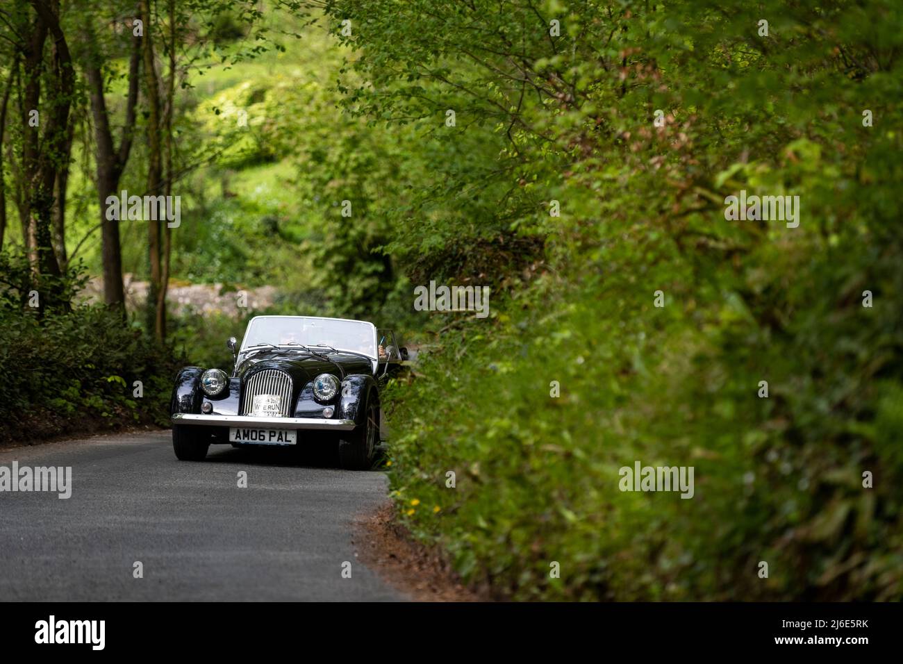 Morgan taking part in the classic cars springtime Rotary Club charity ...