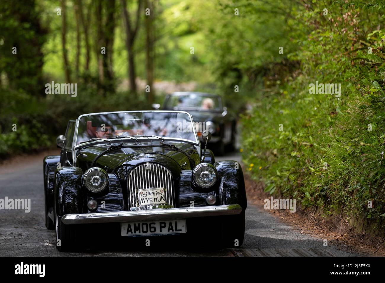 Morgan taking part in the classic cars springtime Rotary Club charity ...
