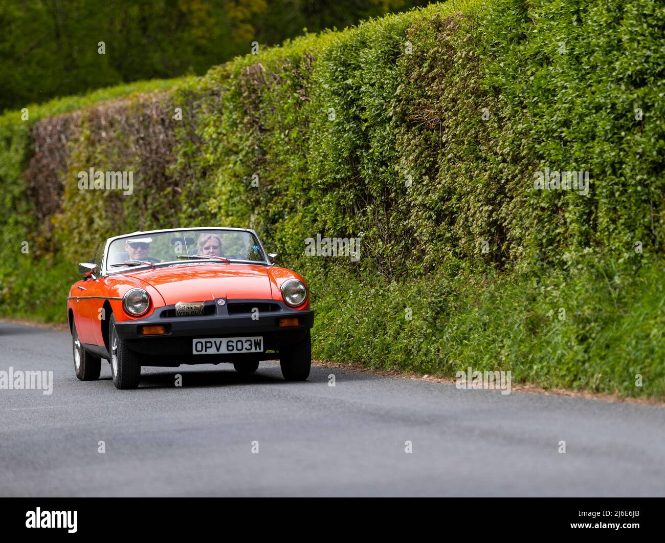 Various marques taking part in the classic cars springtime Rotary Club ...