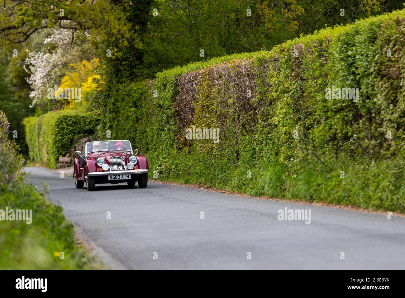Various marques taking part in the classic cars springtime Rotary Club ...