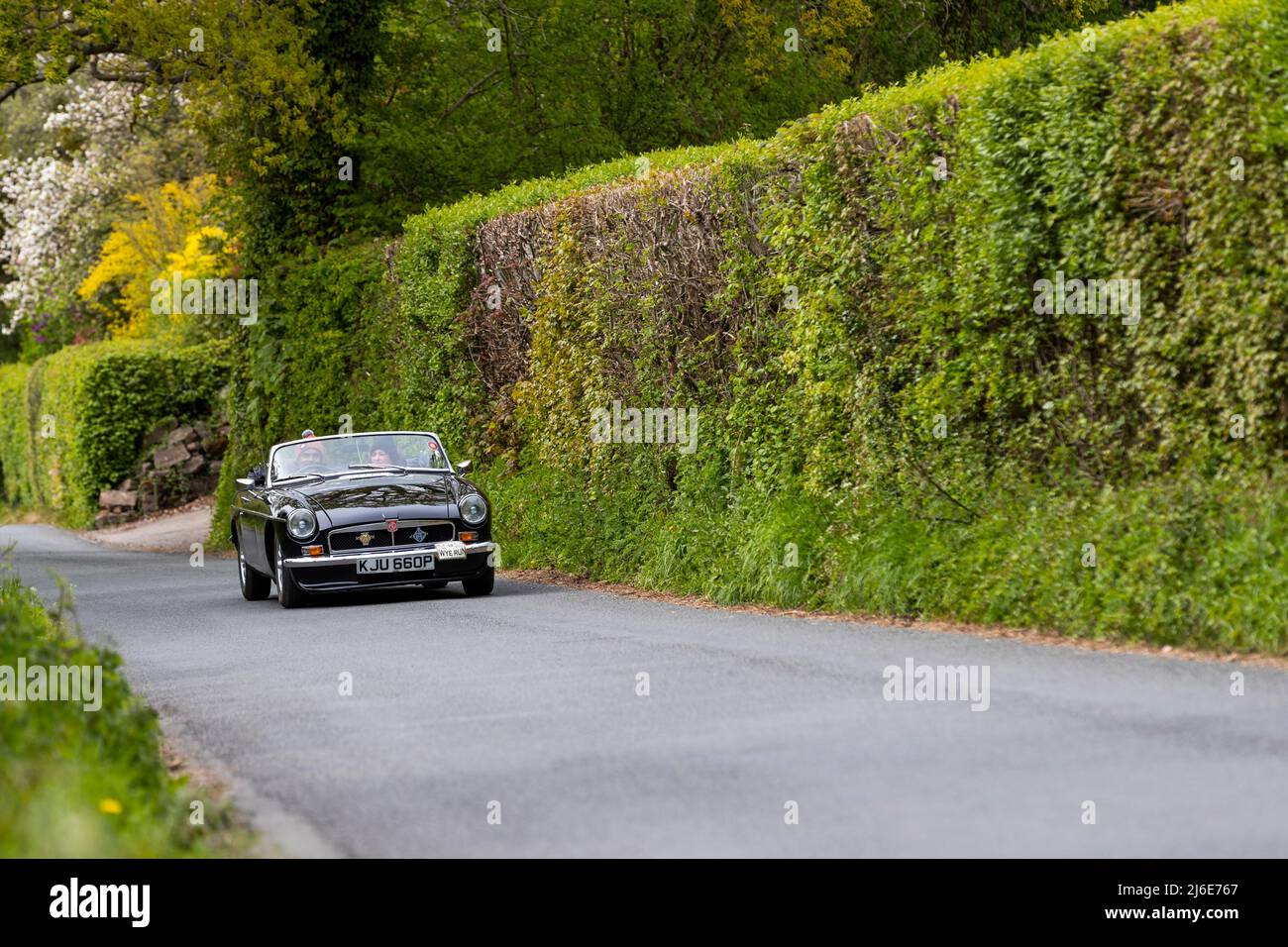 Various marques taking part in the classic cars springtime Rotary Club ...