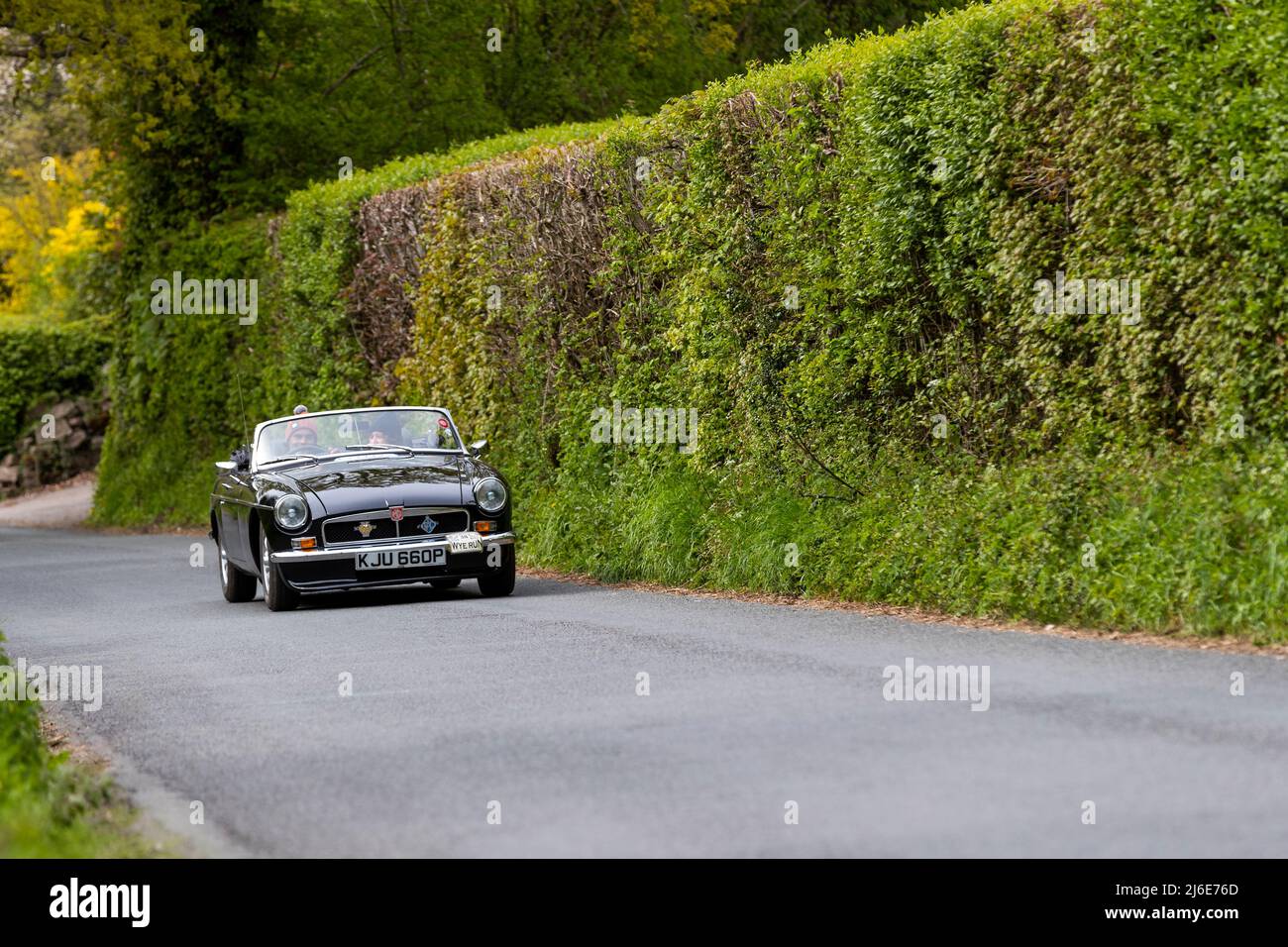 Various marques taking part in the classic cars springtime Rotary Club ...