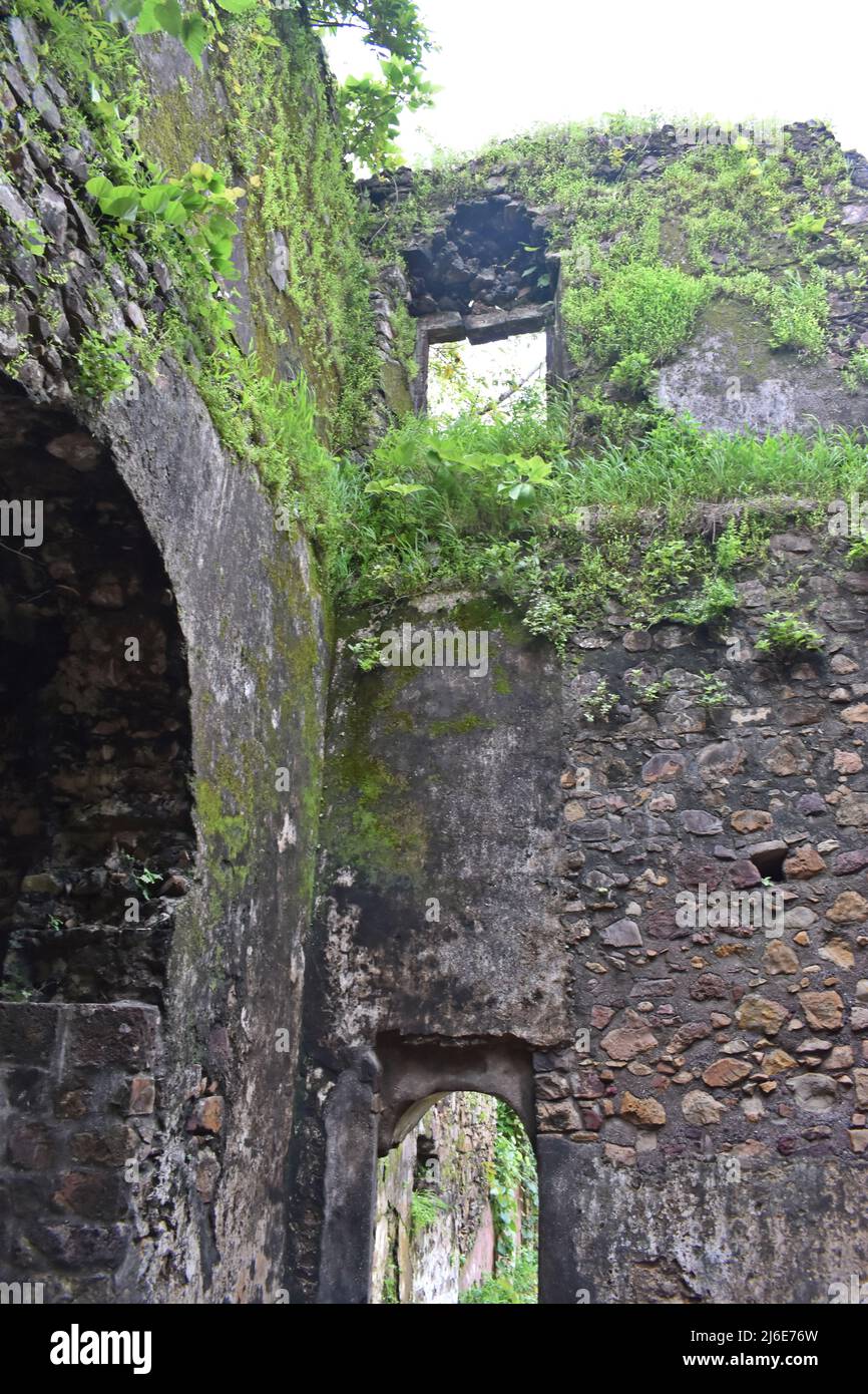 ruins of vasai fort, maharashtra, india Stock Photo - Alamy