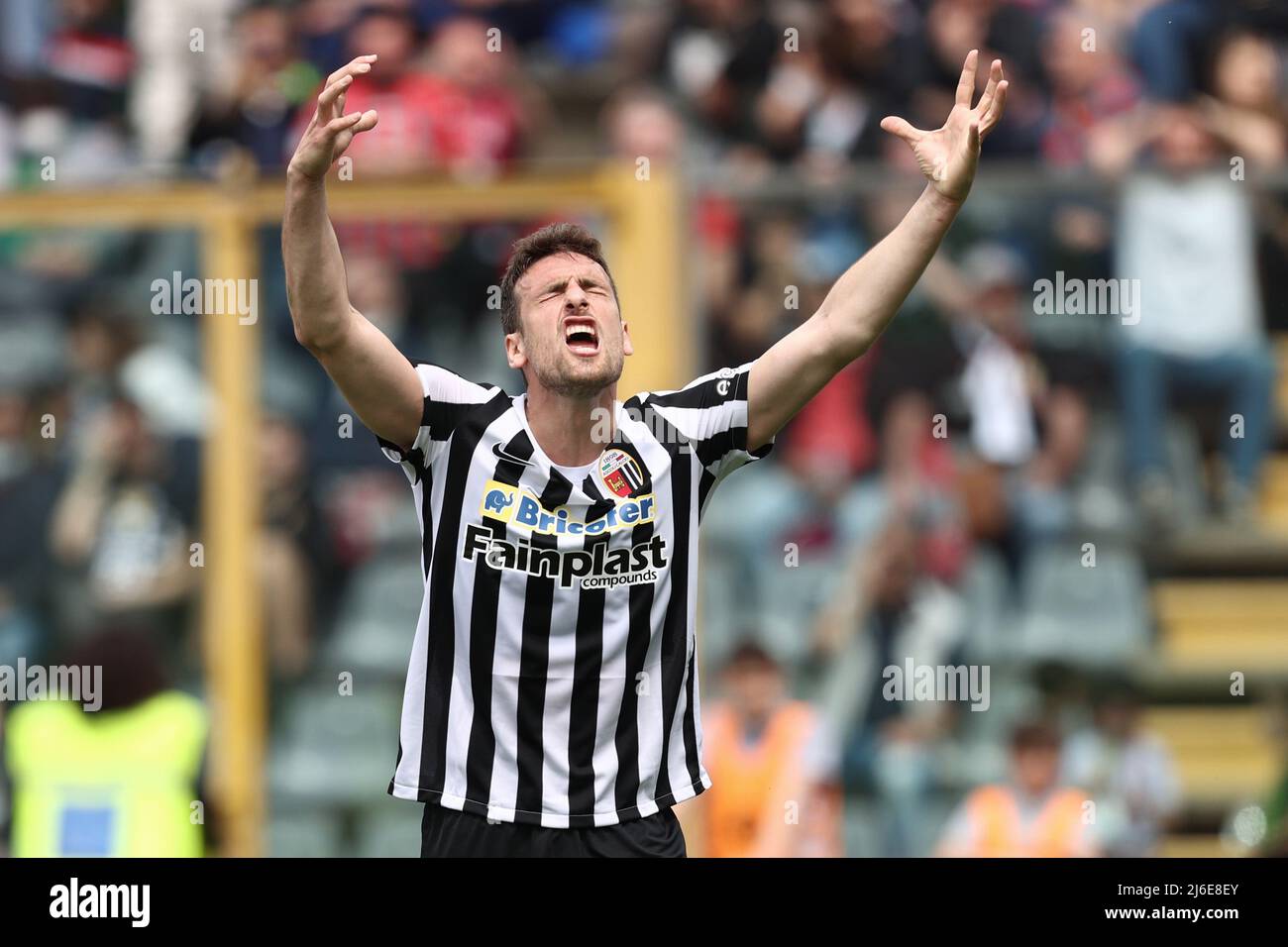 Stadio Giovanni Zini, Cremona, Italy, April 30, 2022, Eric Fernando ...