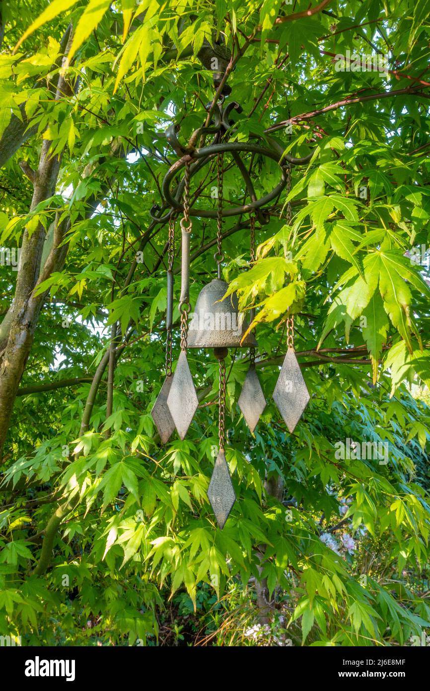 Wind chime tree hi-res stock photography and images - Alamy