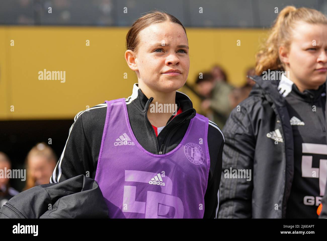 Rotterdam - Justine Brandau of Feyenoord V1 during the match between ...