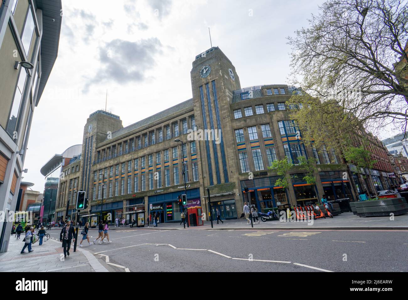 Wide angled view of the former Co-op building on Newgate Street, now ... Wide angled view of the former Co-op building on Newgate Street, now ...