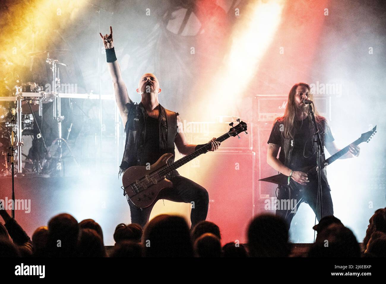 Oslo, Norway. 15th, April 2022. The Norwegian Viking metal band ...