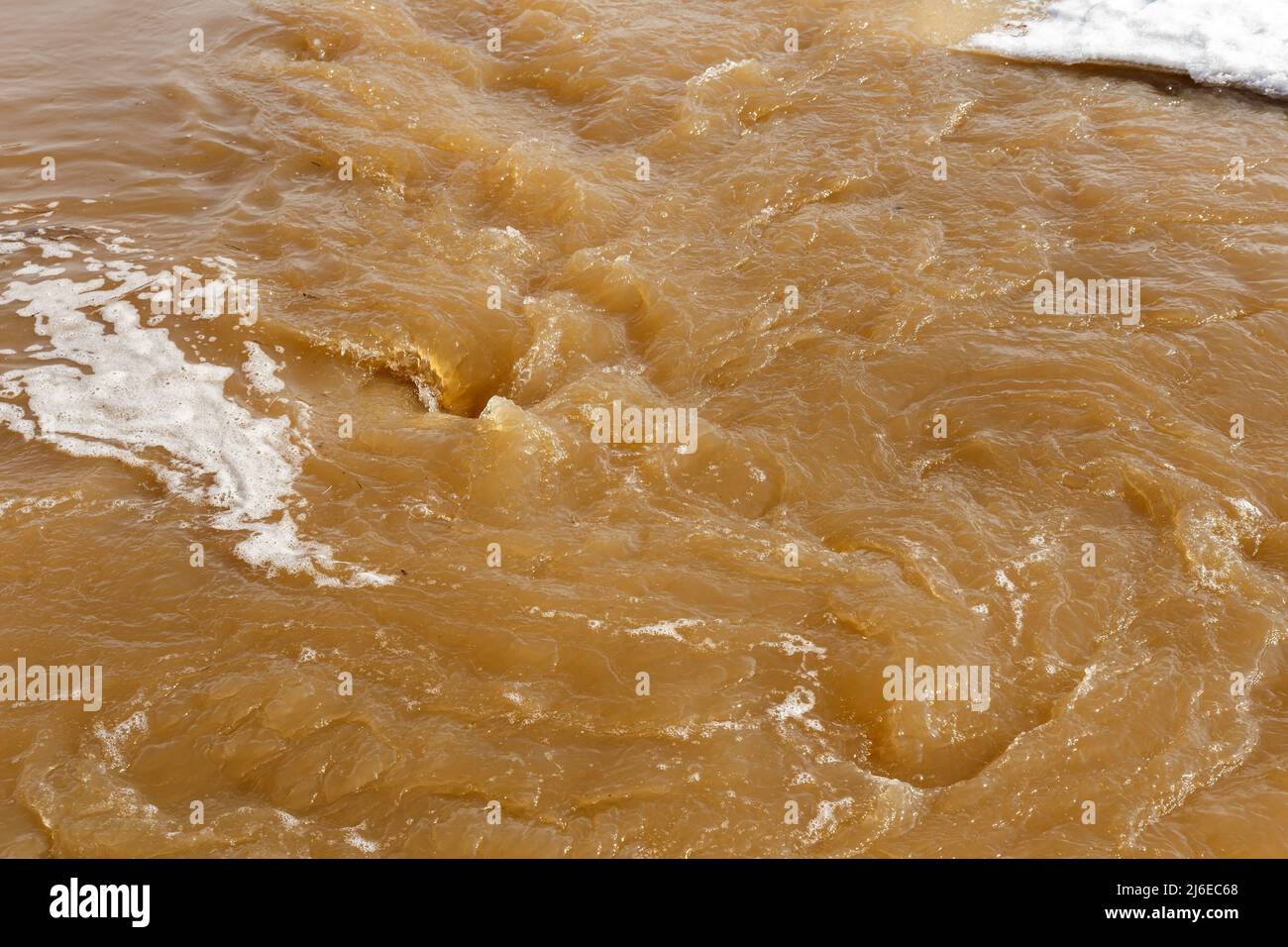 Dirty River Water