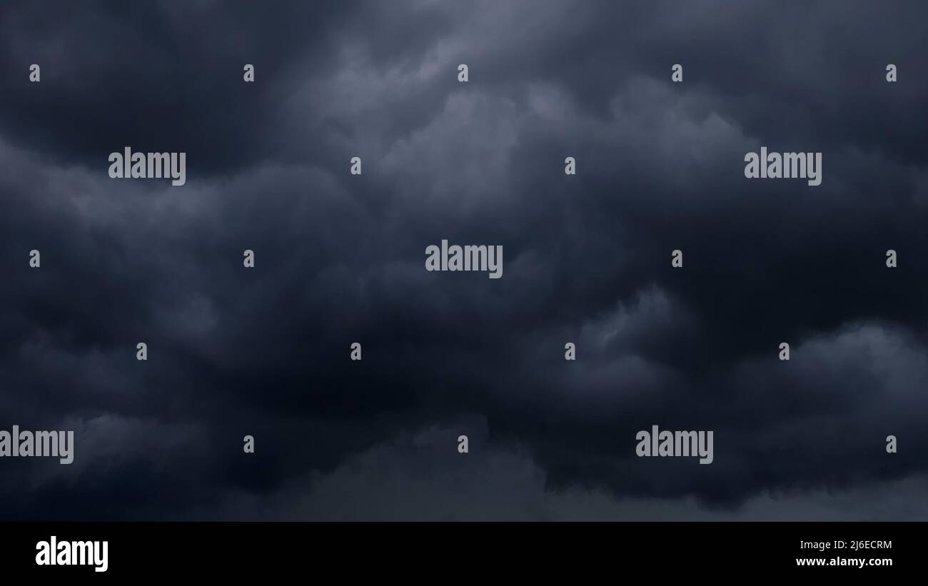 massive dark rain storm clouds bg for weather forecast - abstract 3D ...