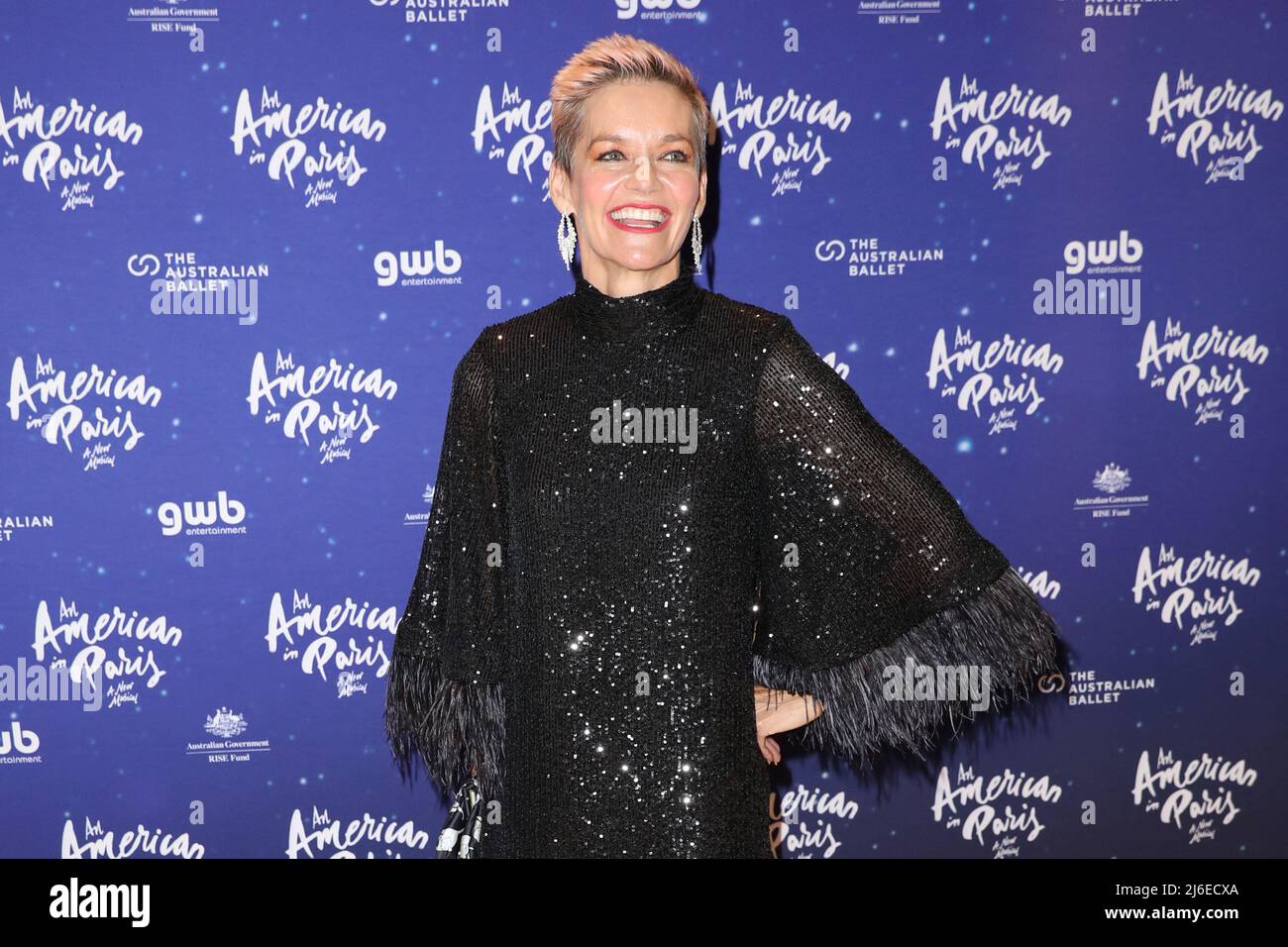 May 1, 2022: JESSICA ROWE attends the Opening Night of An American in ...