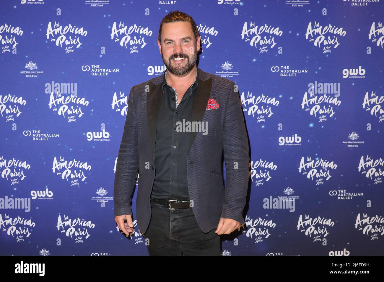 May 1, 2022: BEN MINGAY attends the Opening Night of An American in ...