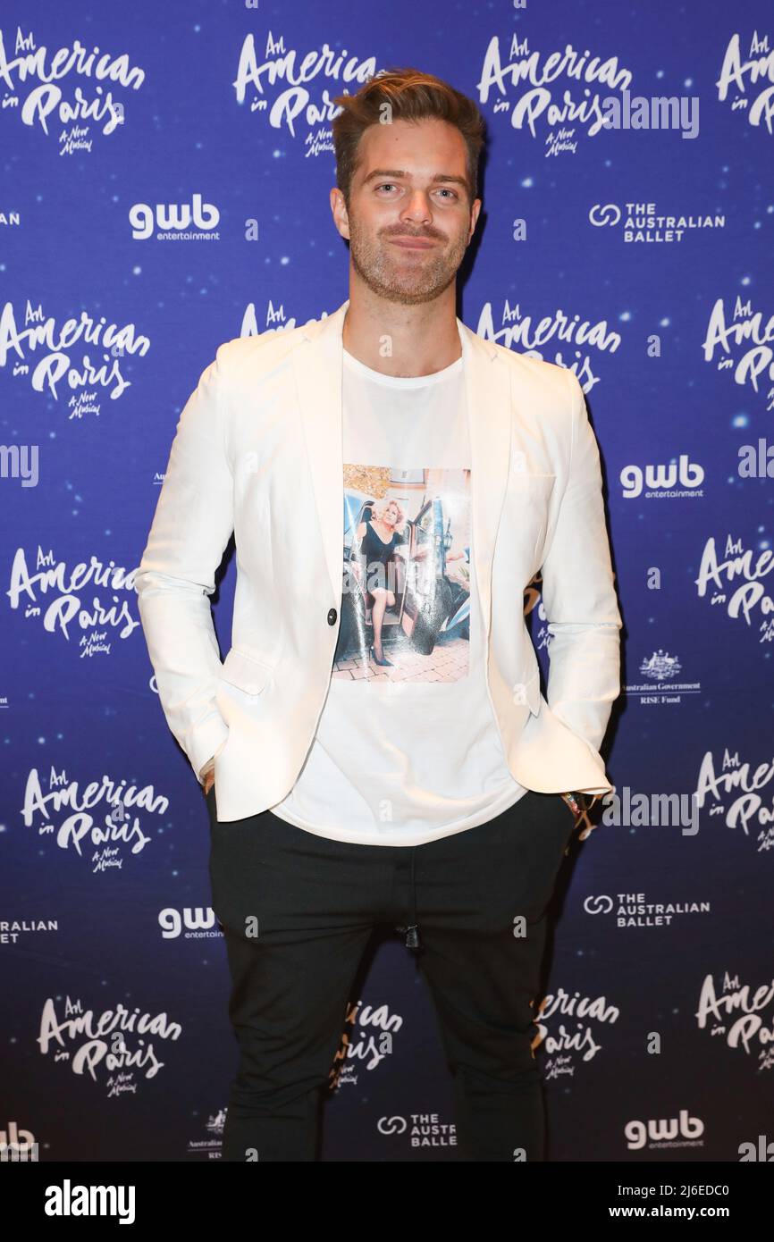 May 1, 2022: HARRY COOK attends the Opening Night of An American in ...