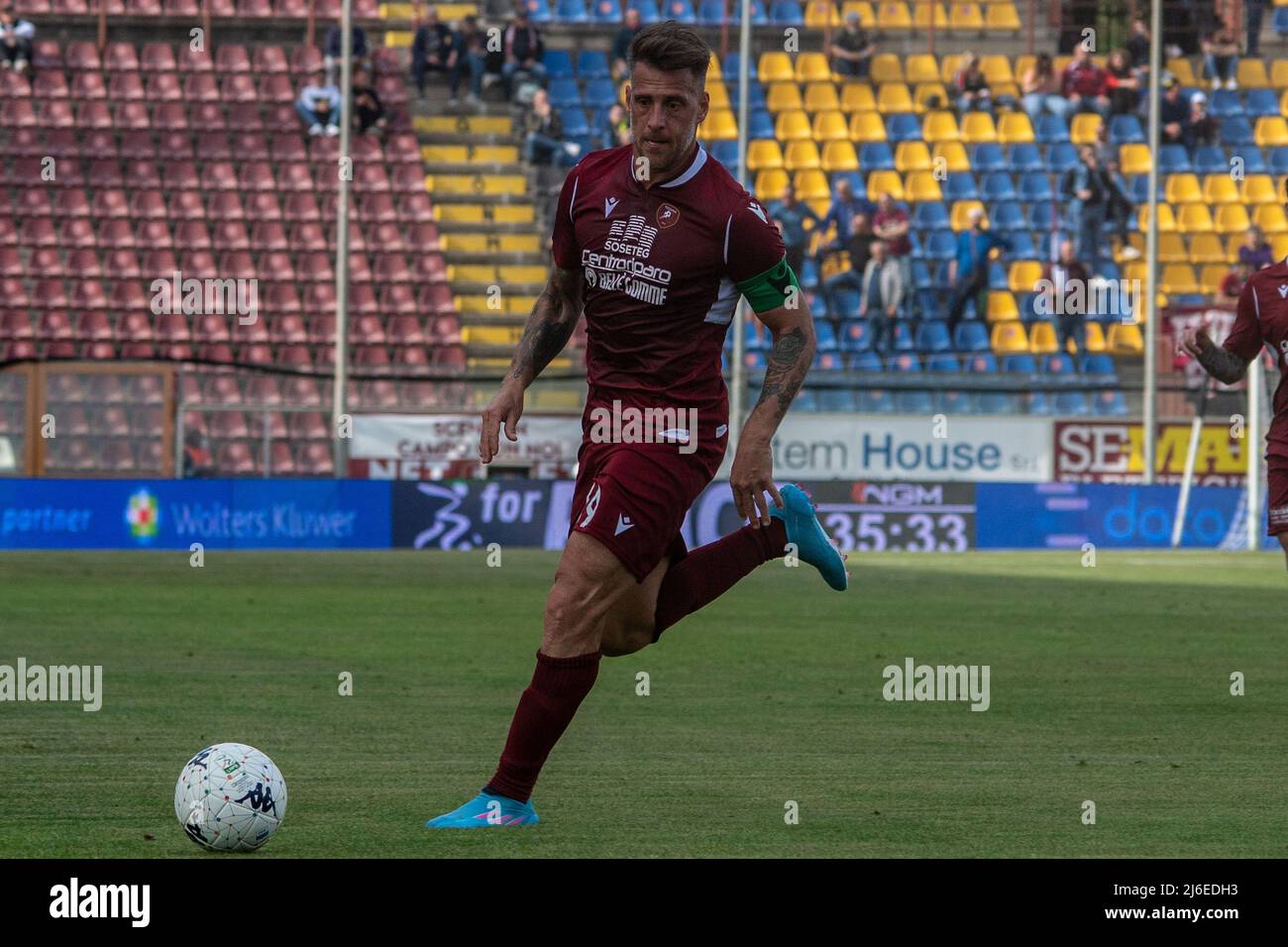 Stadio Oreste Granillo, Reggio Calabria, Italy, April 30, 2022, Denis ...
