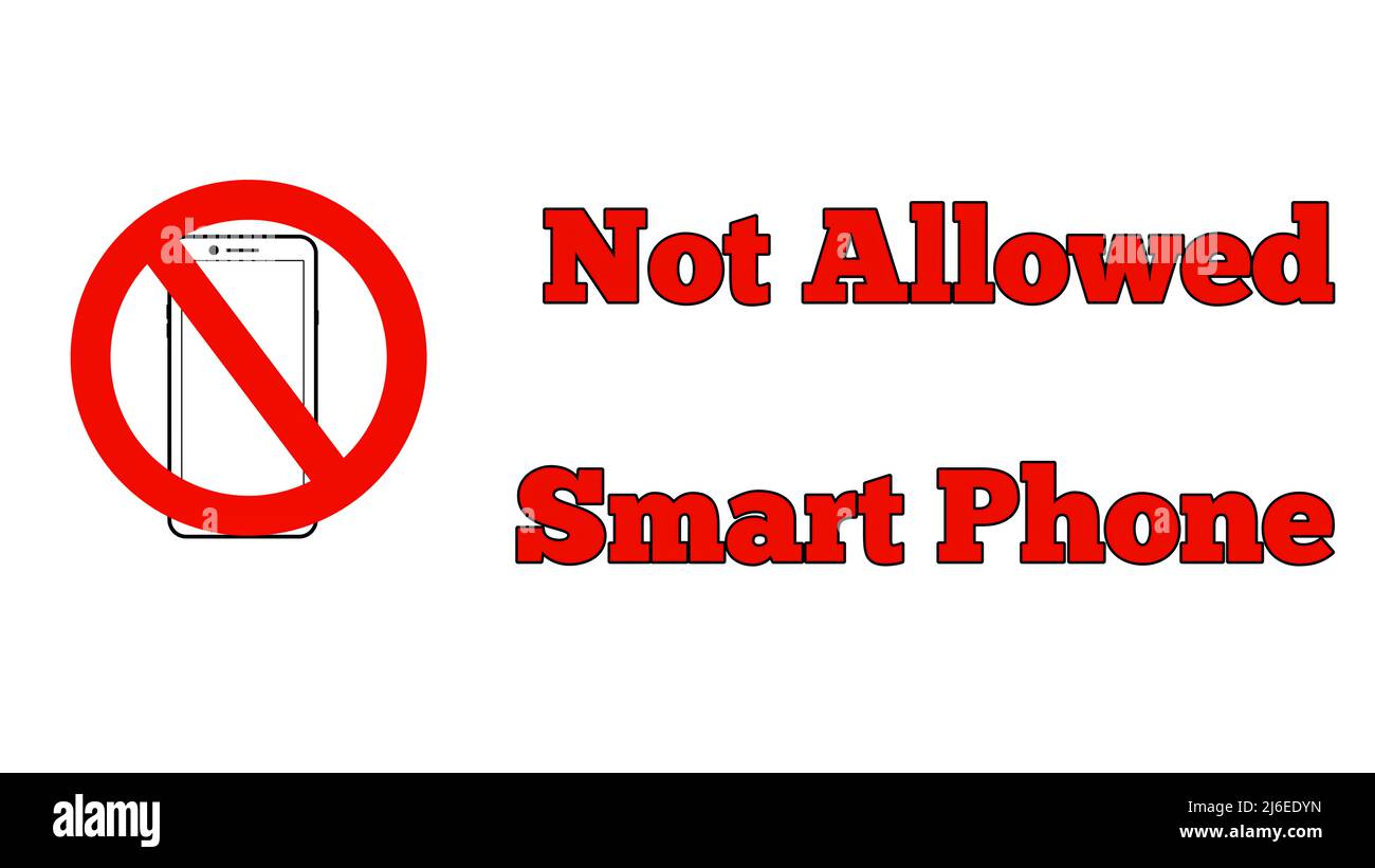 Phone prohibition hi-res stock photography and images - Alamy