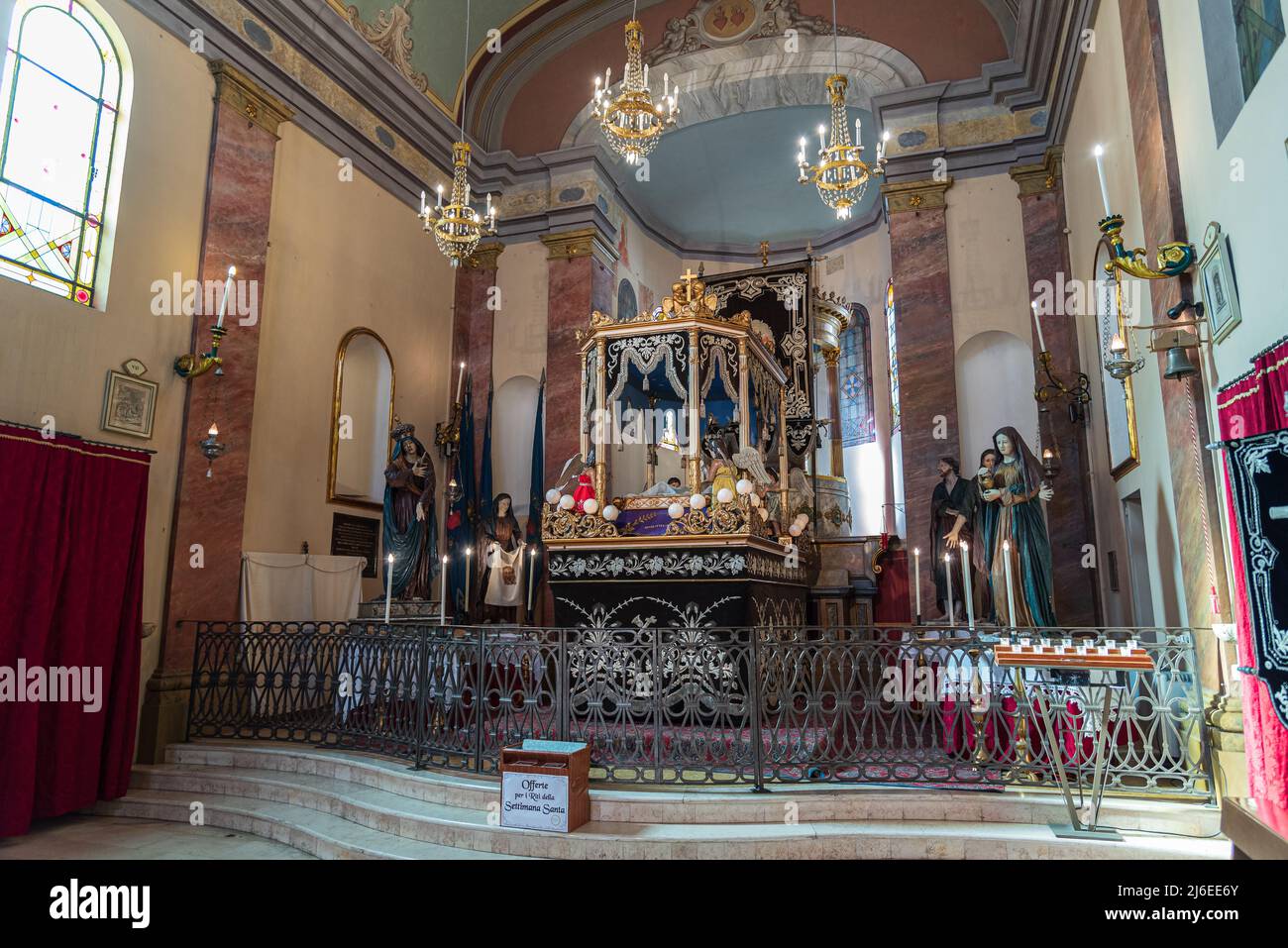 The church of the Addolorata was built in the century XV. Inside is the ...