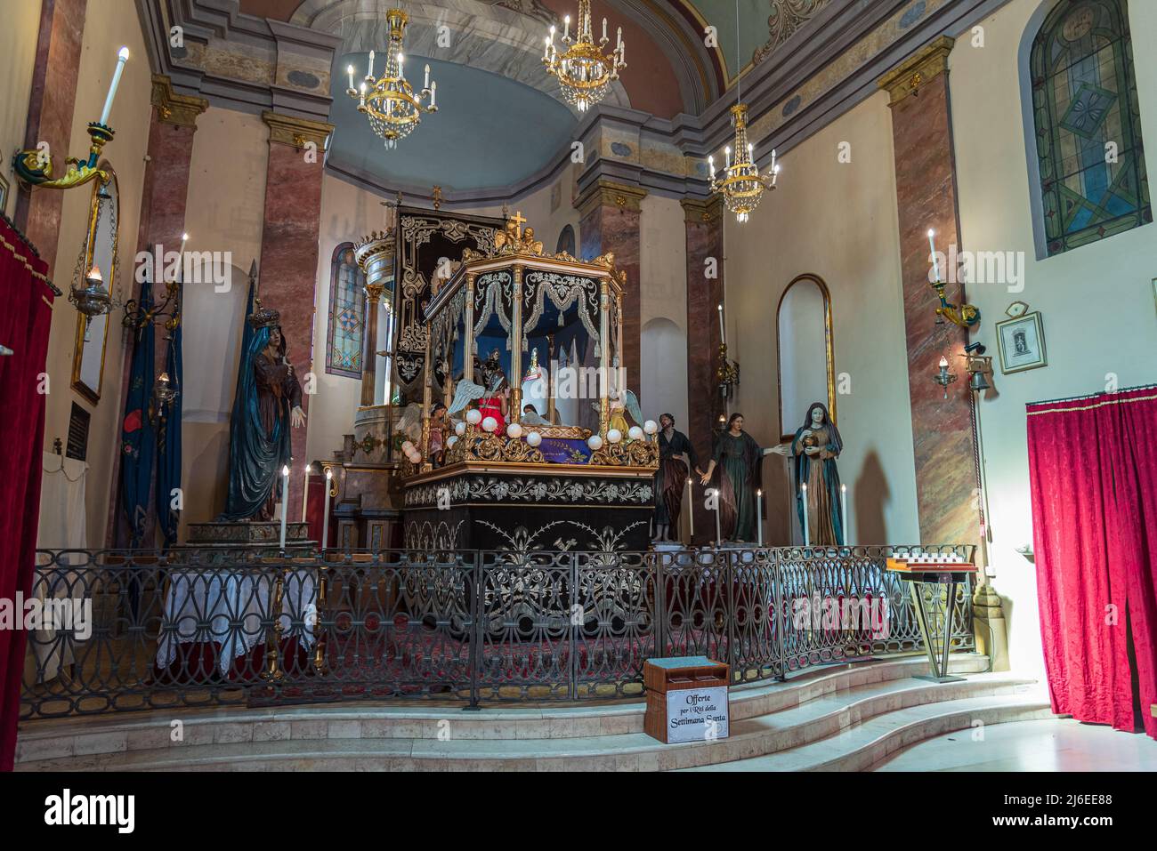 The church of the Addolorata was built in the century XV. Inside is the ...
