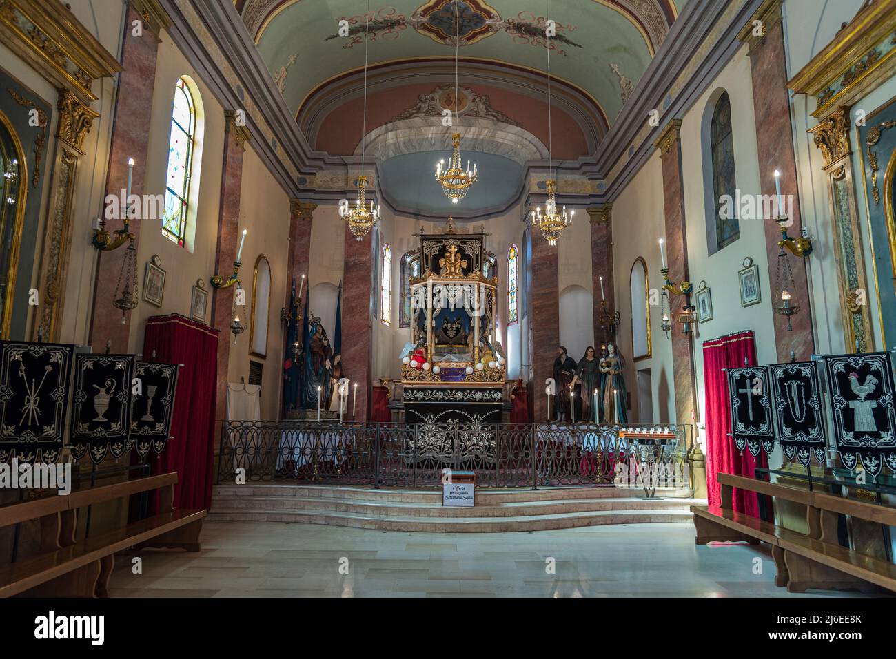 The church of the Addolorata was built in the century XV. Inside is the ...
