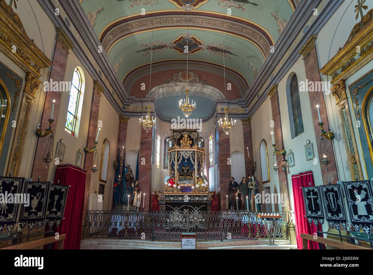 The church of the Addolorata was built in the century XV. Inside is the ...