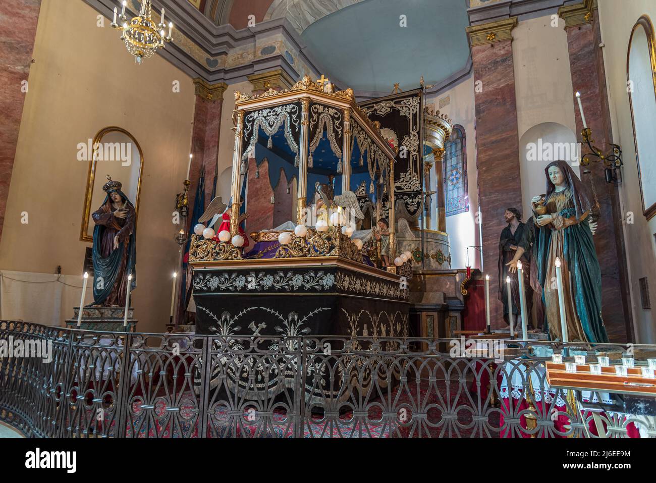 The church of the Addolorata was built in the century XV. Inside is the ...