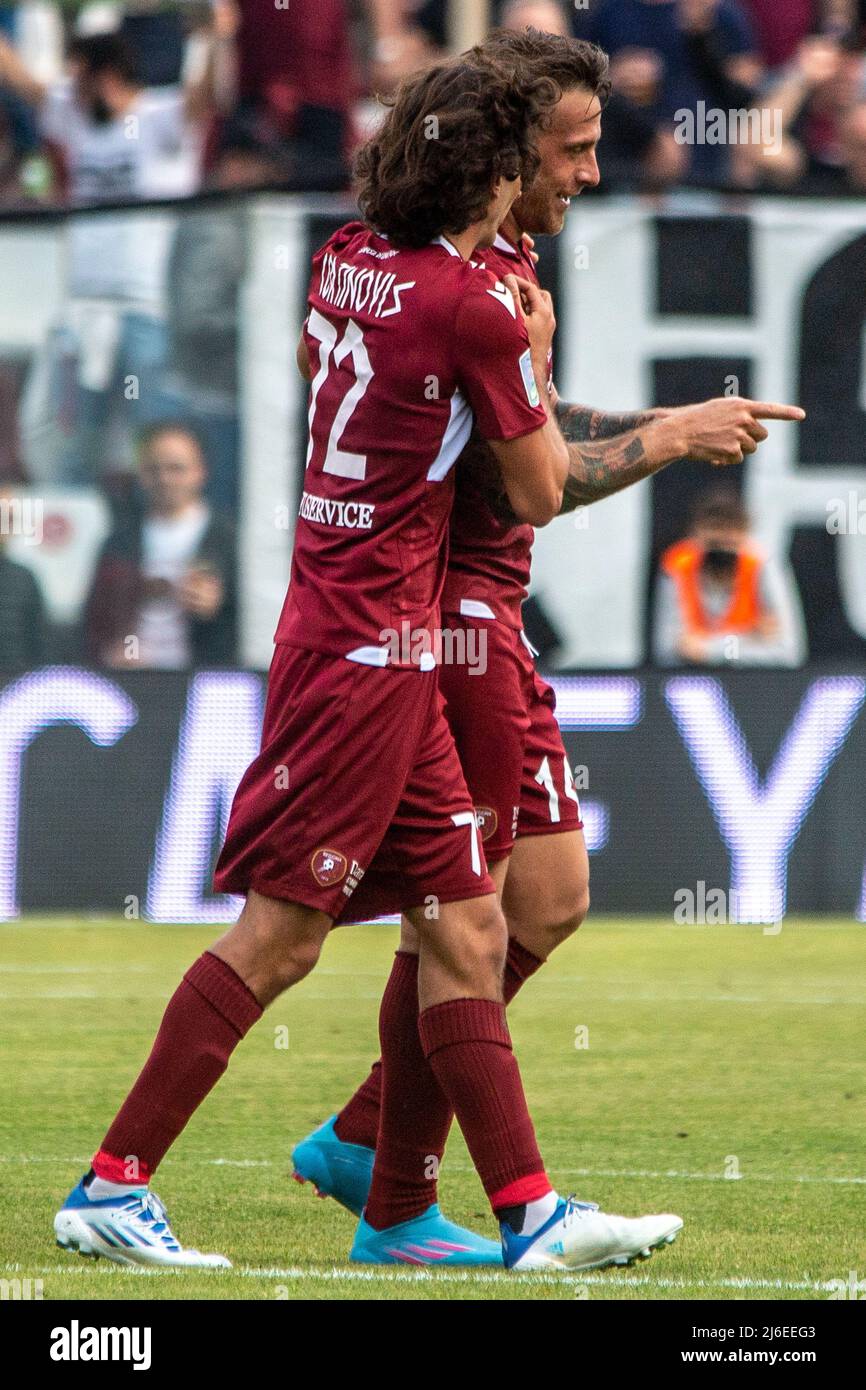 Stadio Oreste Granillo, Reggio Calabria, Italy, April 30, 2022, Denis ...