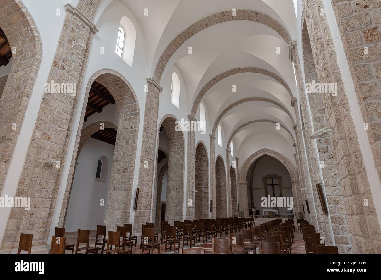 Rocchetta a Volturno, Isernia, Molise. Benedictine Abbey of S. Vincenzo al Volturno. Historic ...