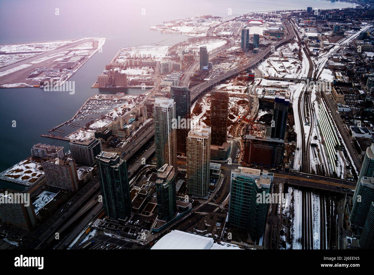 Toronto during sunset hi-res stock photography and images - Alamy