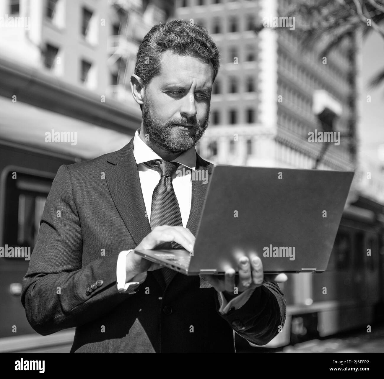 Employer freelancer Black and White Stock Photos & Images - Alamy