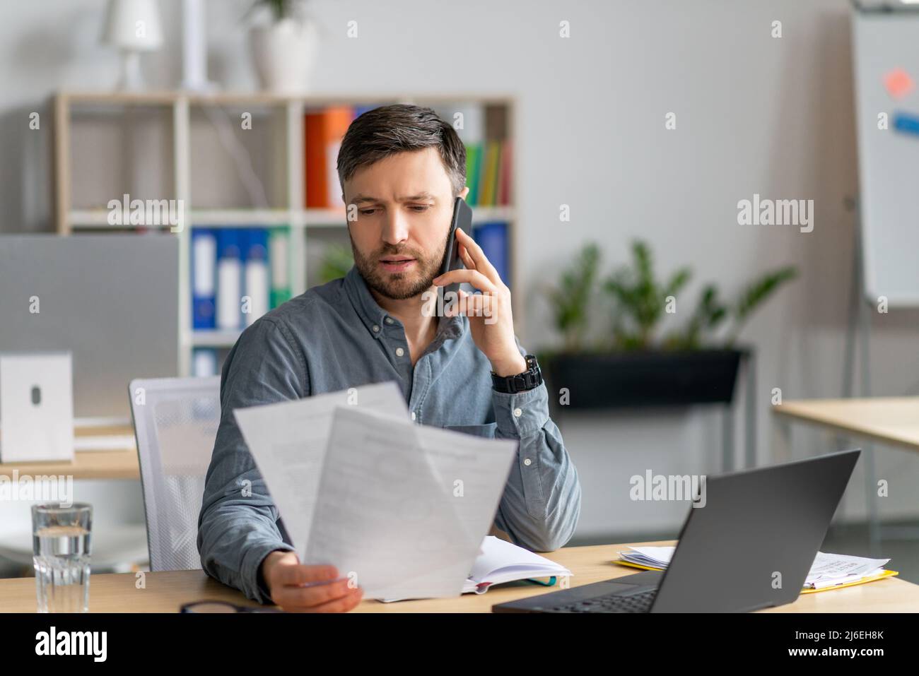 Successful professional male hi-res stock photography and images - Alamy