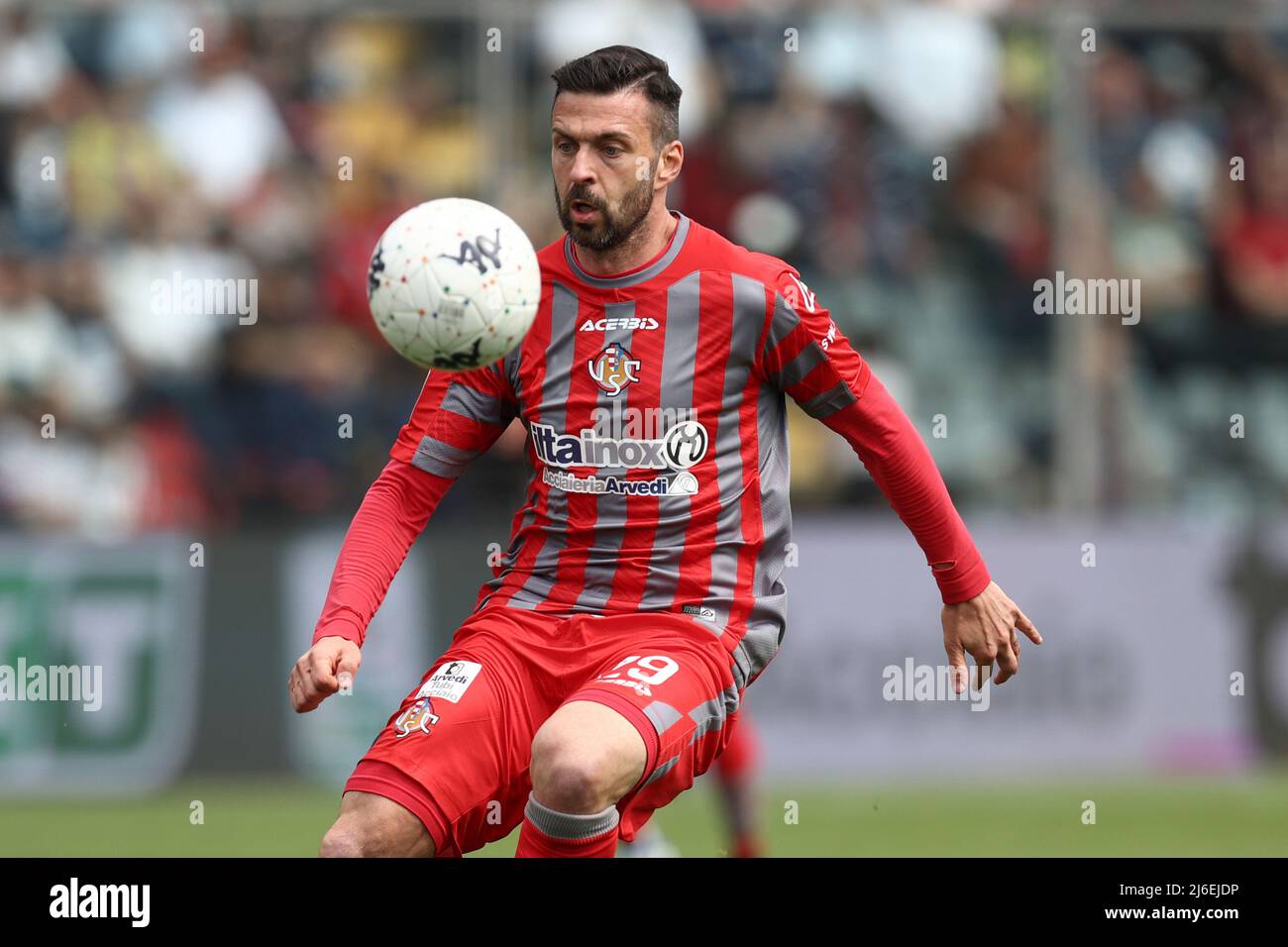 Stadio Giovanni Zini, Cremona, Italy, April 30, 2022, Samuel Di Carmine ...