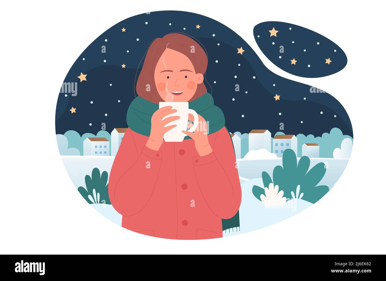 Our lady of snow Cut Out Stock Images & Pictures - Alamy