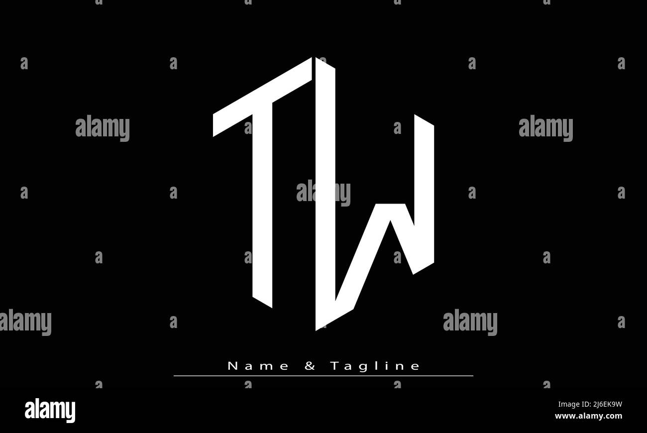 Tw logo hi-res stock photography and images - Alamy