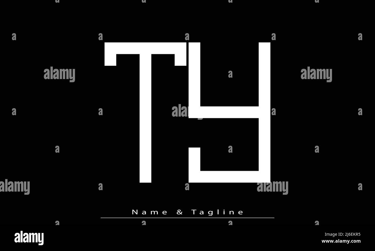 Alphabet letters Initials Monogram logo TY , YT Stock Vector Image ...