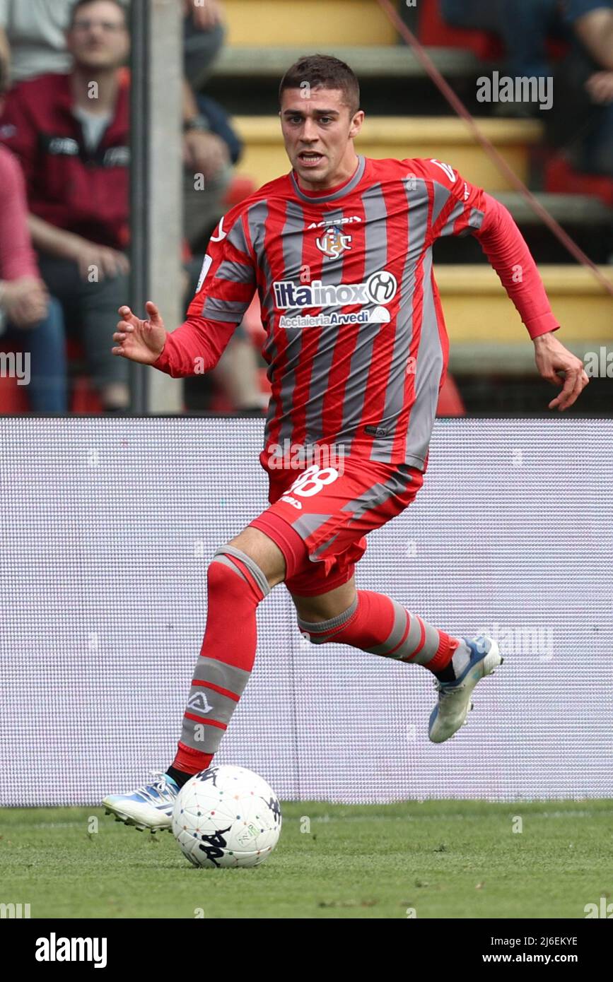 Stadio Giovanni Zini, Cremona, Italy, April 30, 2022, Luca Zanimacchia ...