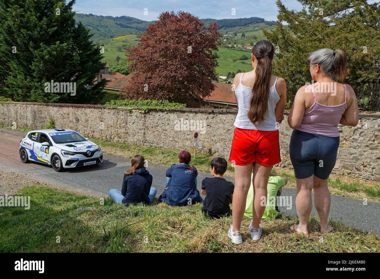 Renault clio rally car hi-res stock photography and images - Alamy