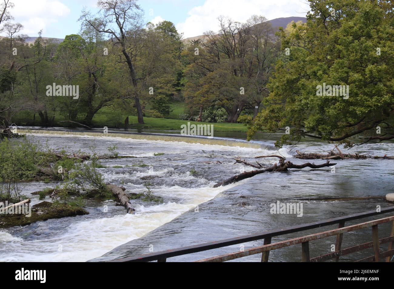 Horseshoe fall llangollen wales hi-res stock photography and images - Alamy
