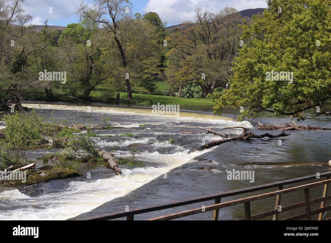 Horseshoe fall llangollen wales hi-res stock photography and images - Alamy