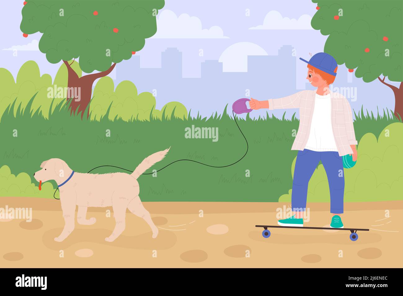 Dog Walking Animation