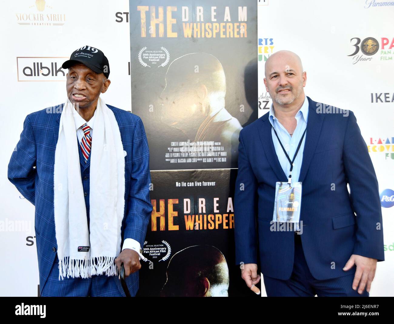 LOS ANGELES, CA - APRIL 30: Dr. Dick Barnett, Eric Drath attend the ...