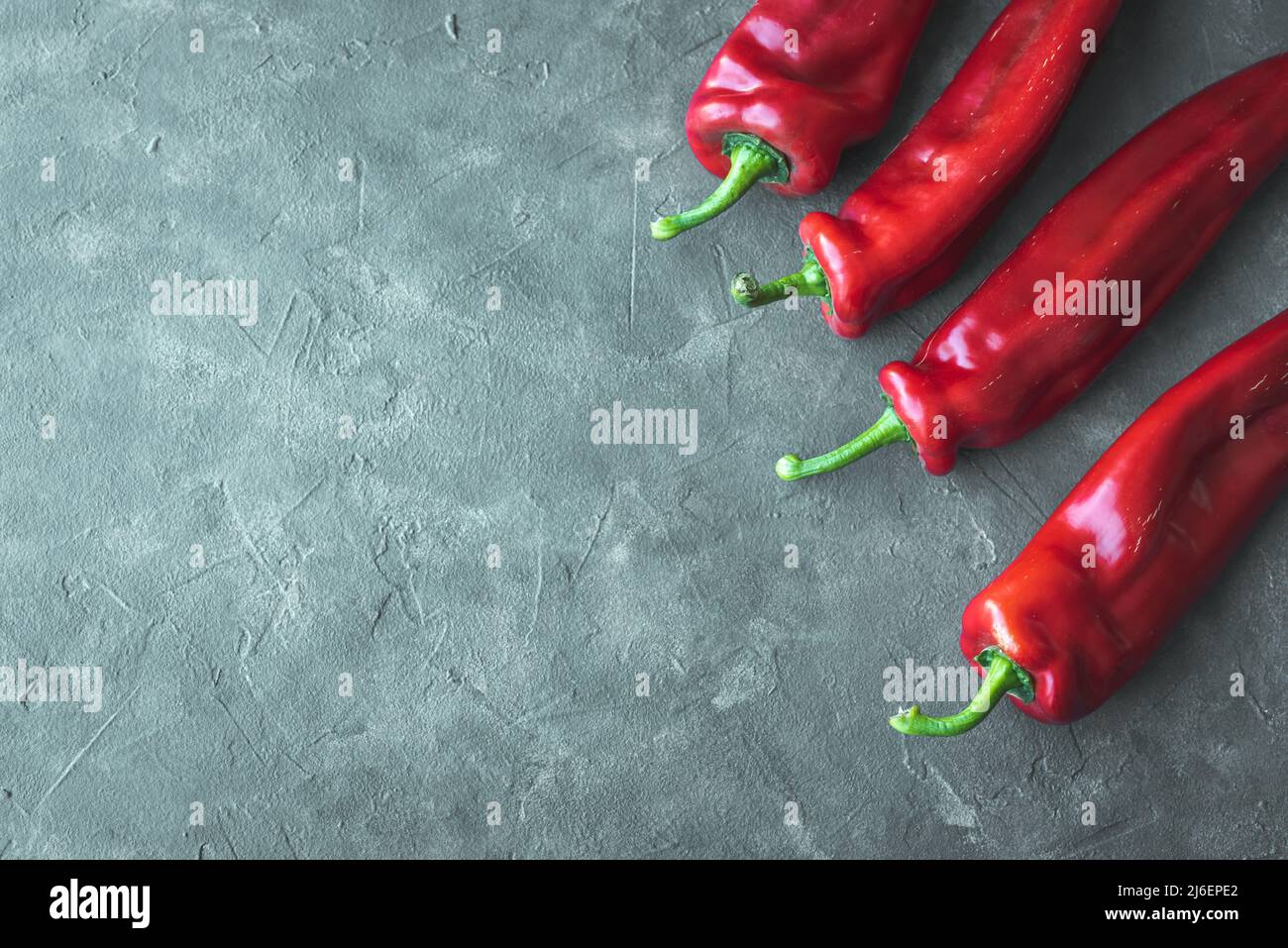 Long sweet pepper hi-res stock photography and images - Alamy