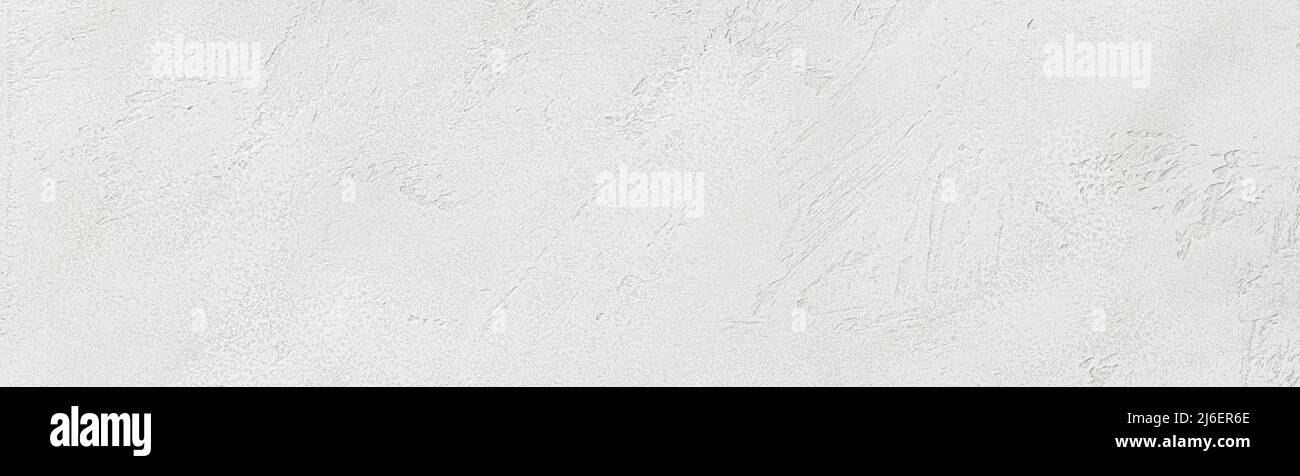 White concrete background for header banner with rough scratches ...
