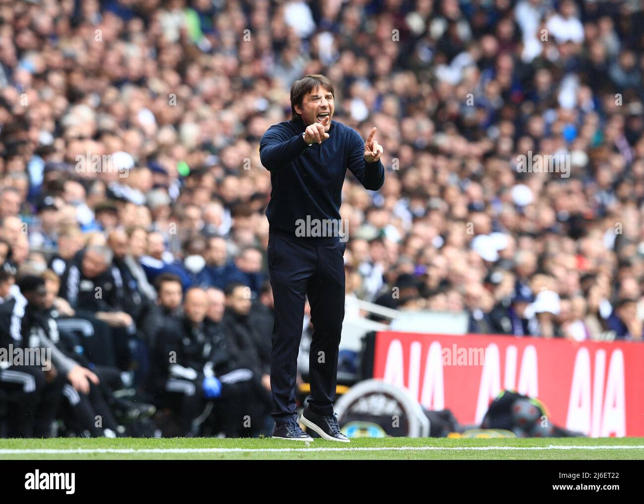 May 1st 2022: Tottenham Hotspur Stadium. Tottenham, London, England ...
