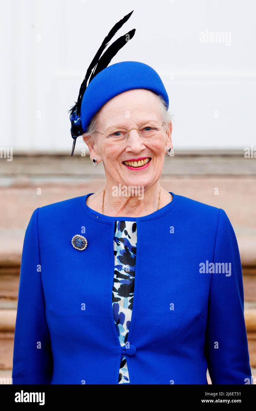 Queen Margrethe, Crown Prince Frederik, Crown Princess Mary, Prince ...
