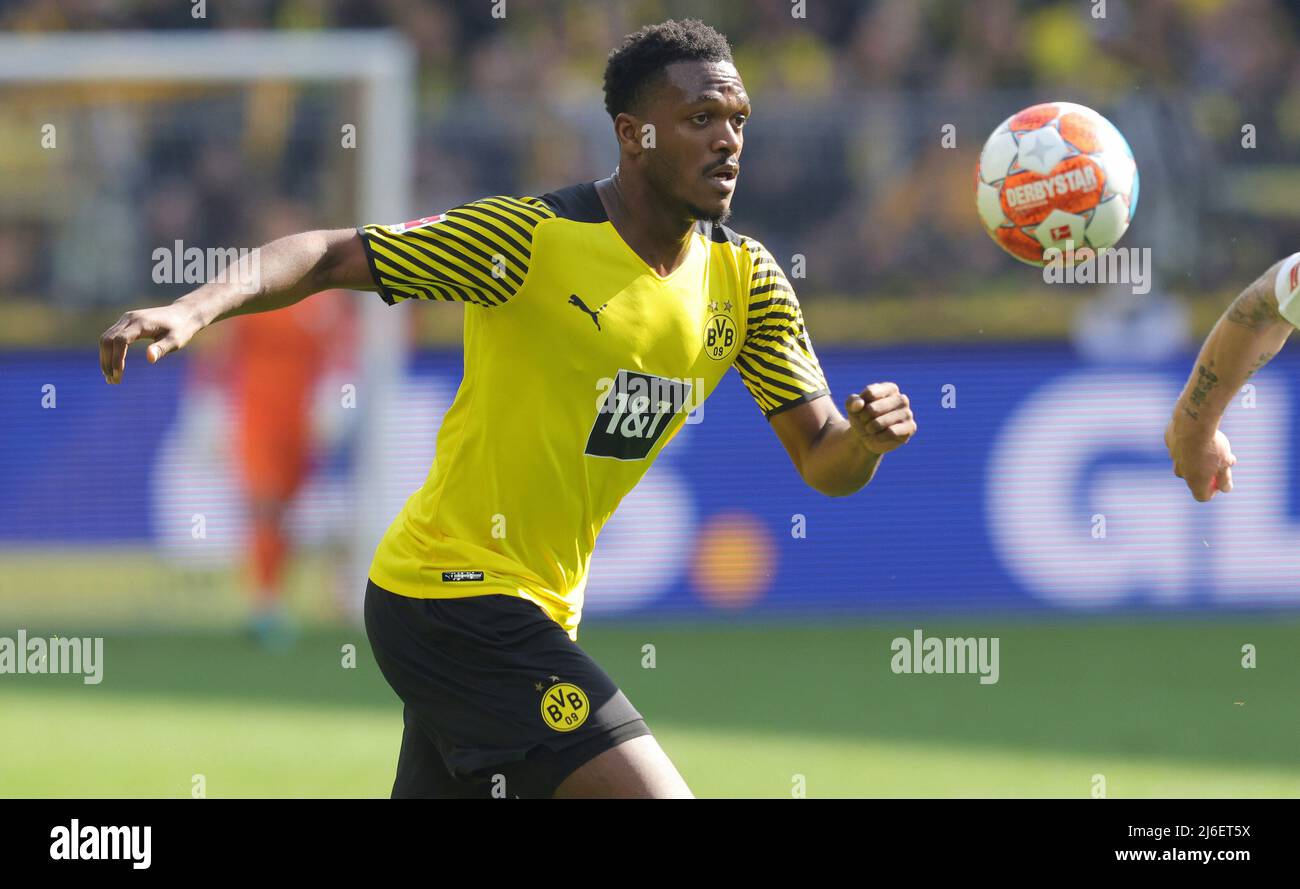 firo: April 30th, 2022, Fuvuball, soccer, 1st Bundesliga, 1st League ...