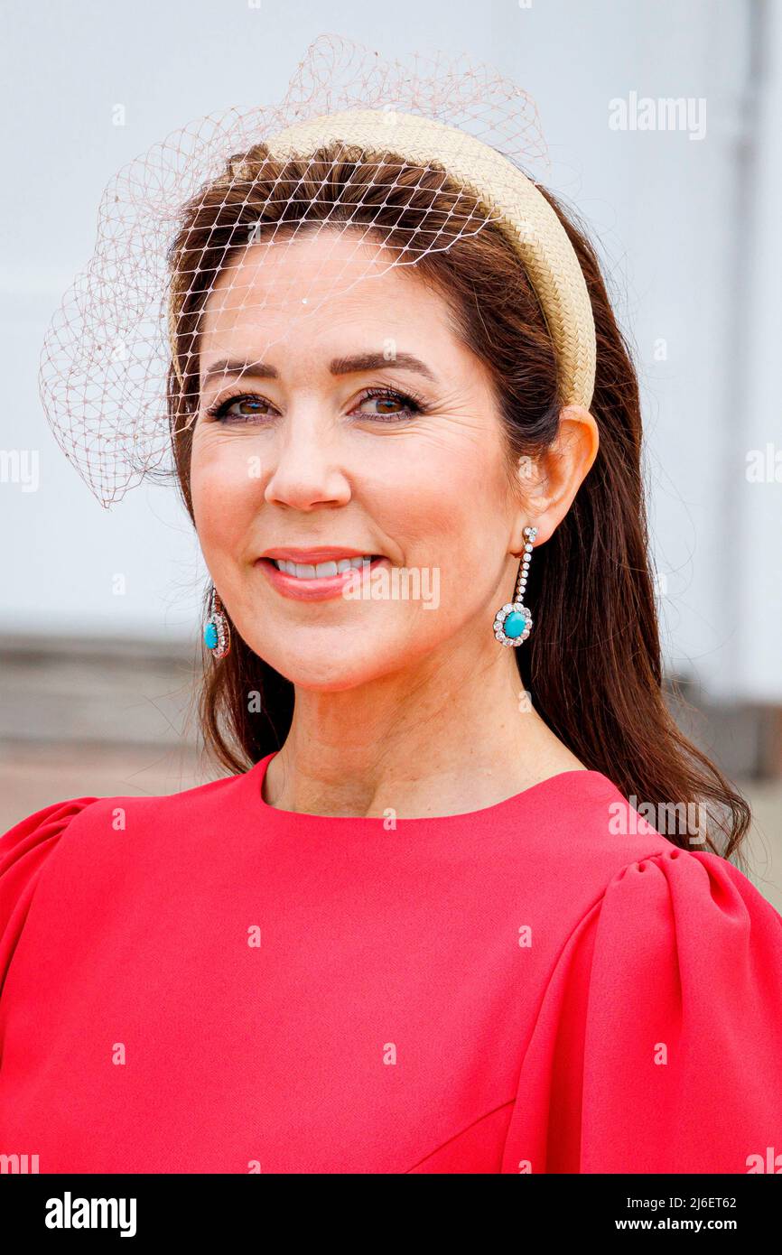 Queen Margrethe, Crown Prince Frederik, Crown Princess Mary, Prince ...